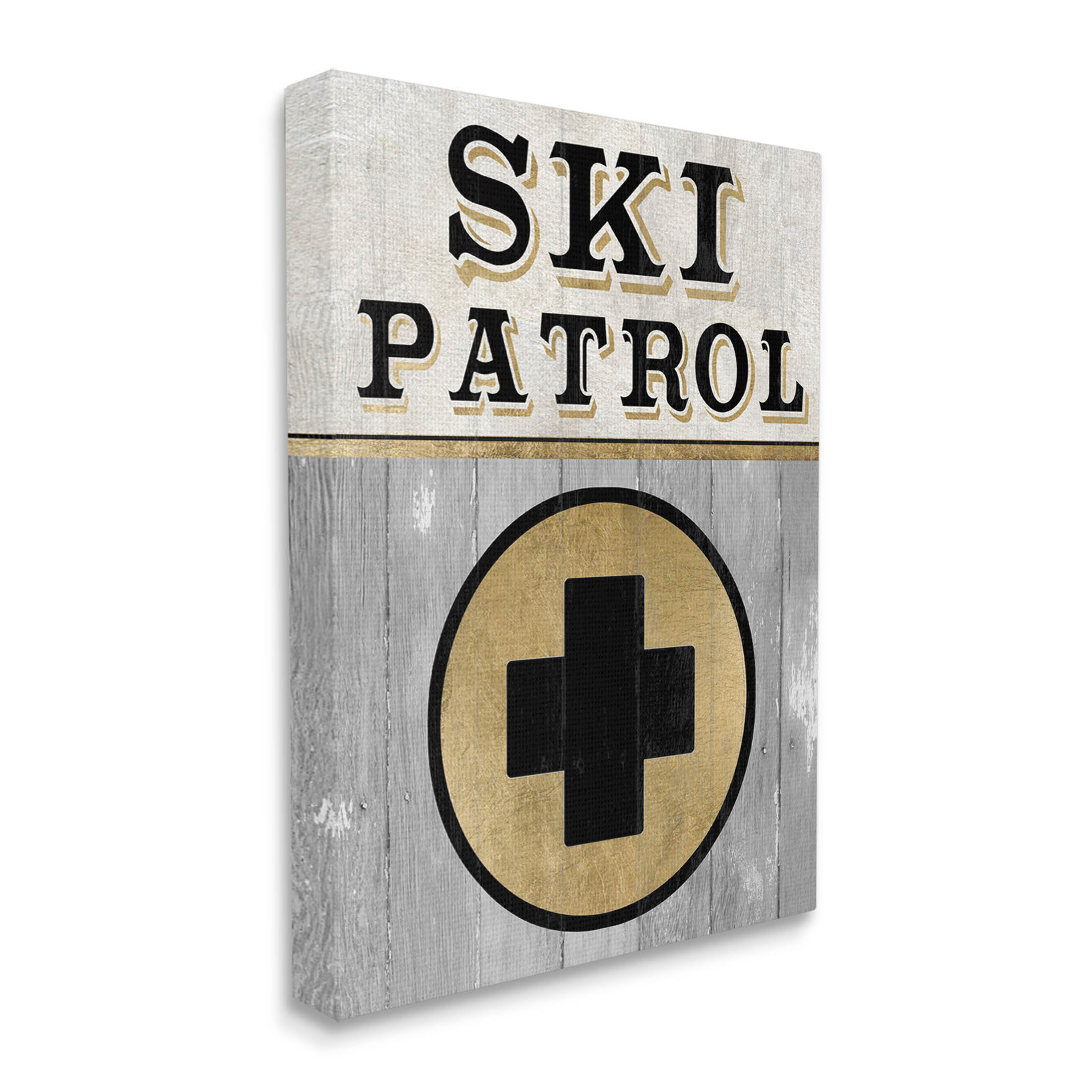 Stupell Industries " Ski Patrol Medical Skiing " by Livi Finn - Wayfair ...