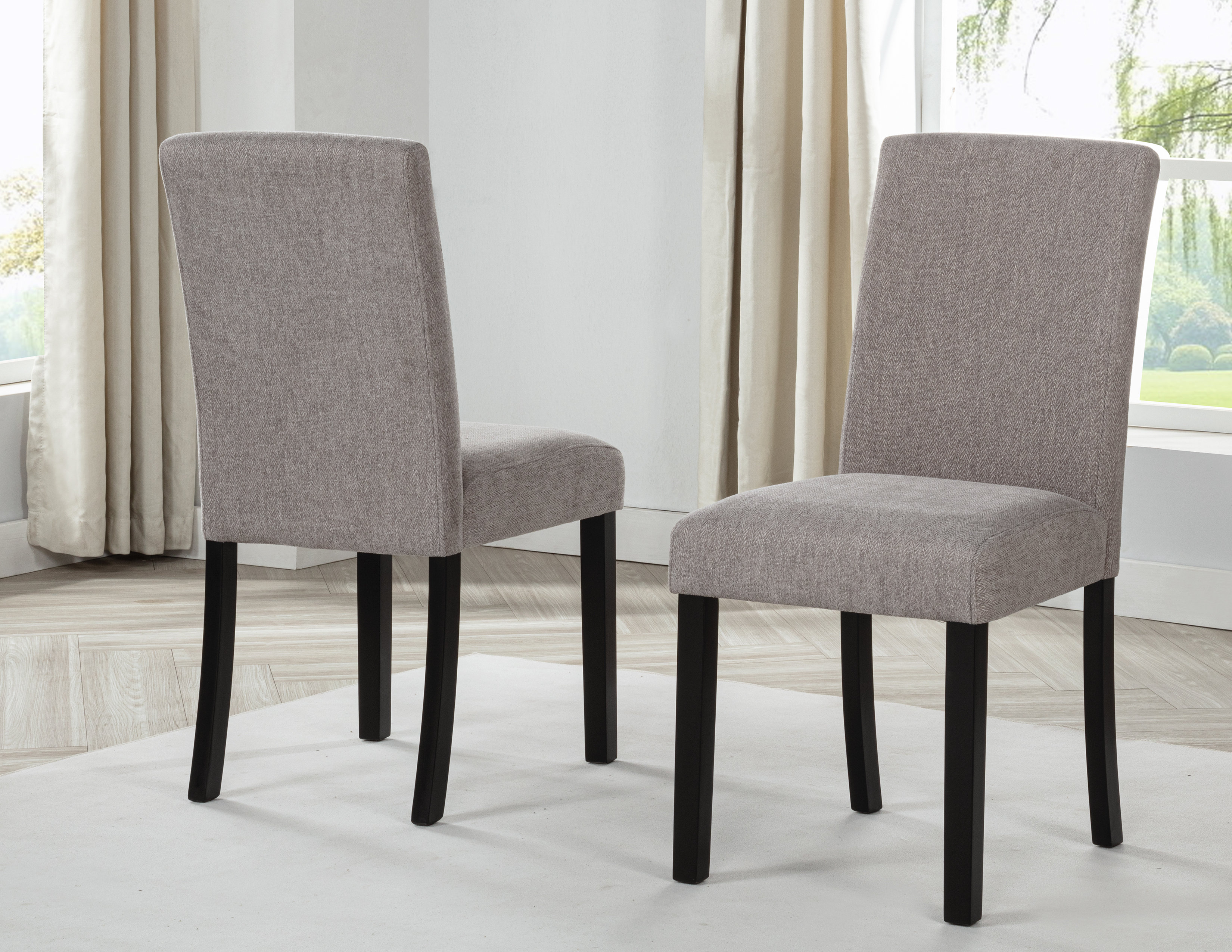 Winston Porter 2 Pieces Upholstered Side Chairs | Wayfair
