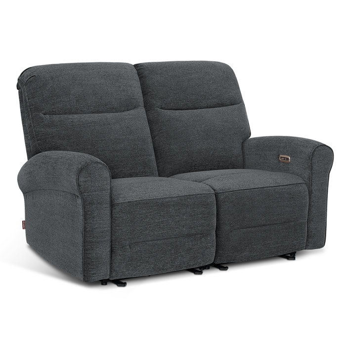 Lark Manor 64.6" Wide Wall Hugger Power Recliner Loveseat Sofa ...