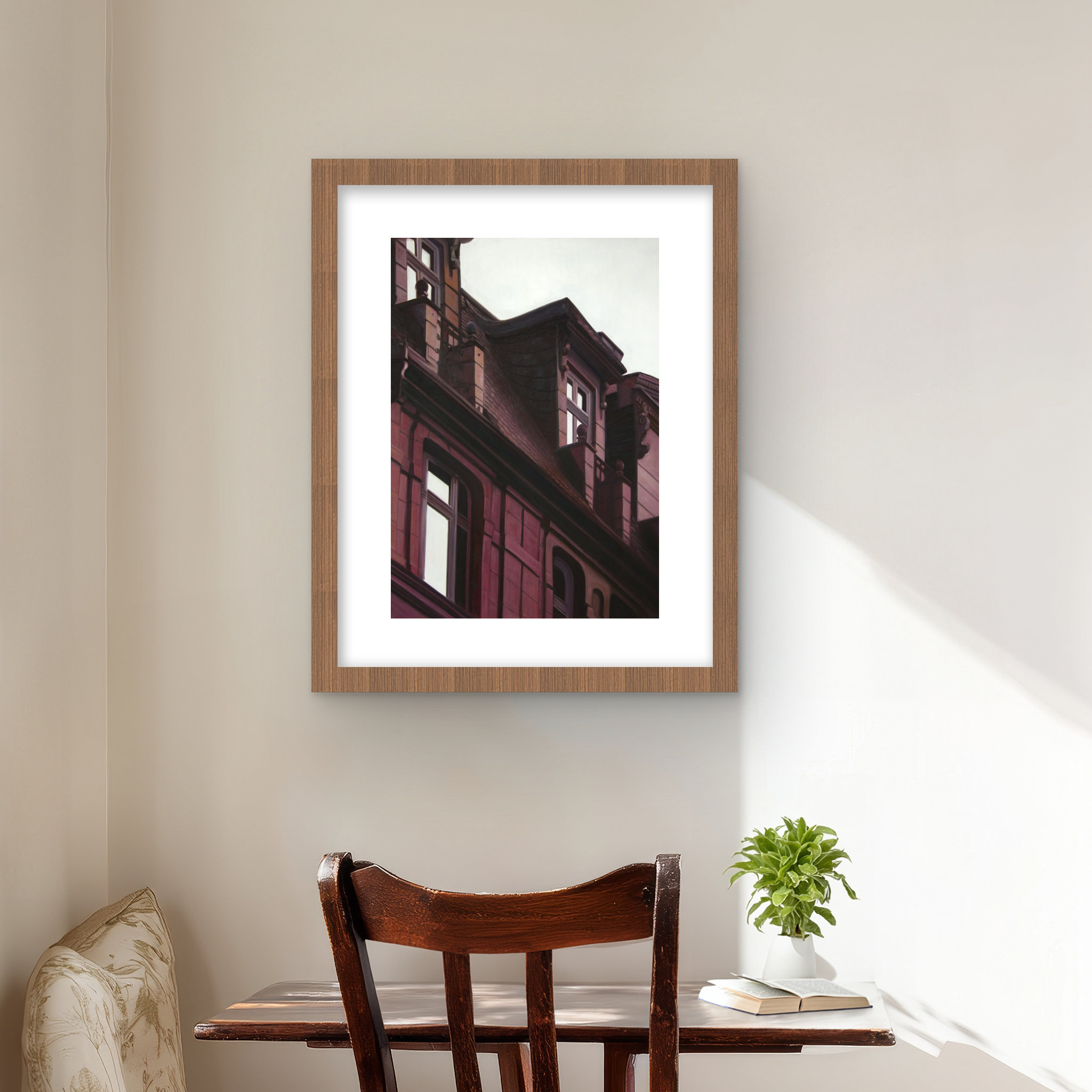 Lark Manor™ Architectural Building Framed Matted Print | Home Decor Art ...