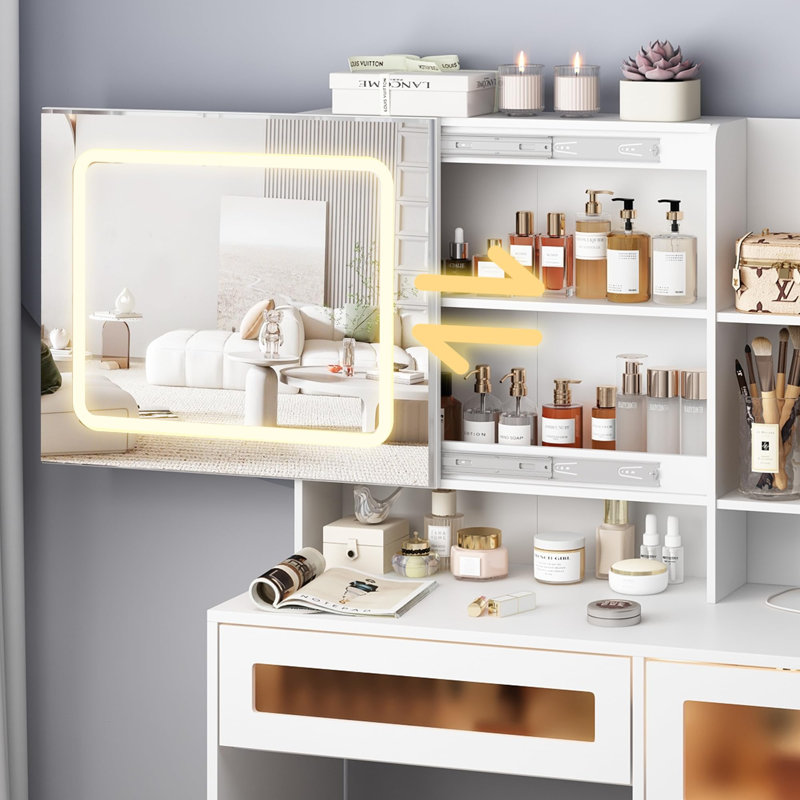 Latitude Run® Montmorency Vanity | Wayfair