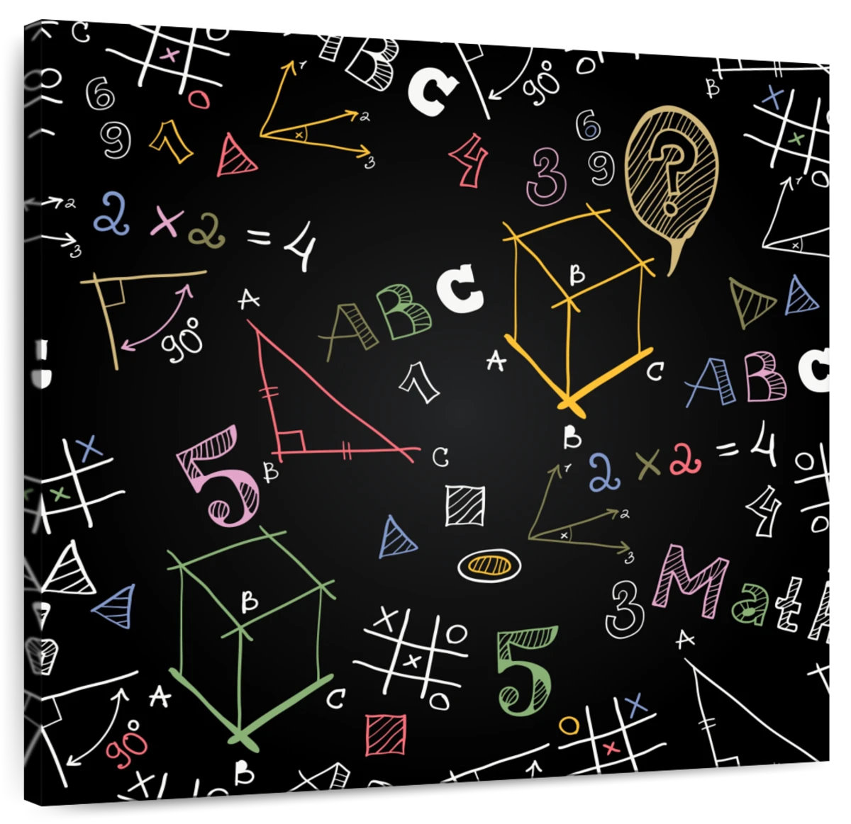 Trinx Keiri Math Equation Doodles | Wayfair