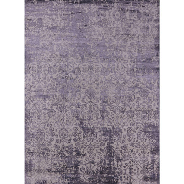 Ophelia & Co. Sharice Purple/Gray Rug | Wayfair