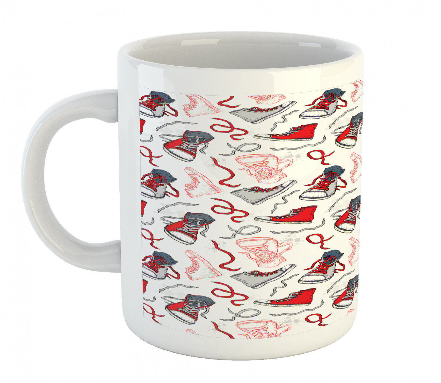 East Urban Home Shoes Sneakers Coffee Mug | Wayfair