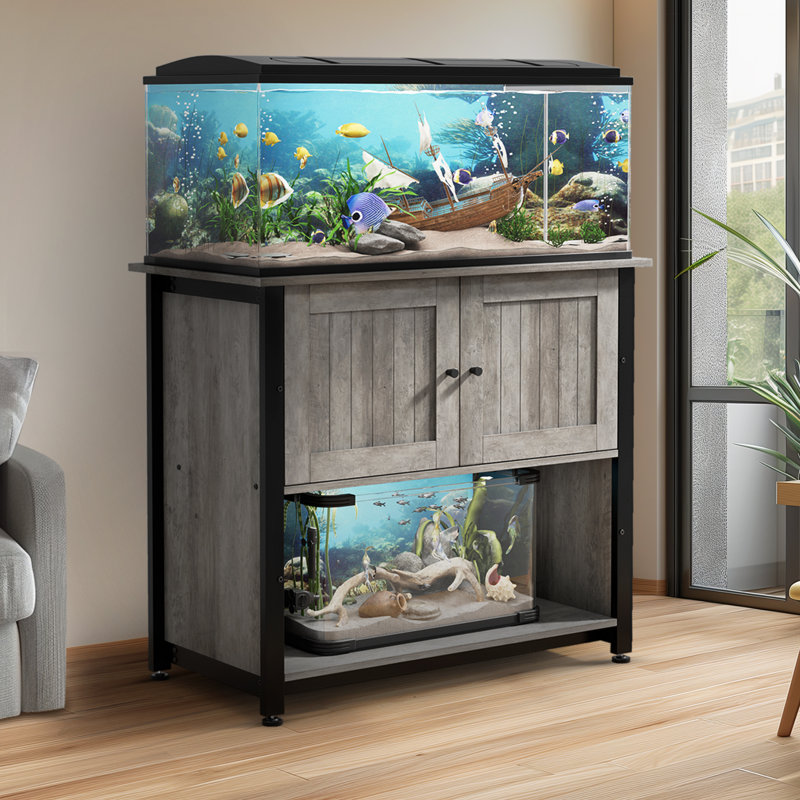 17 Stories Kober Aquarium Stand & Reviews | Wayfair