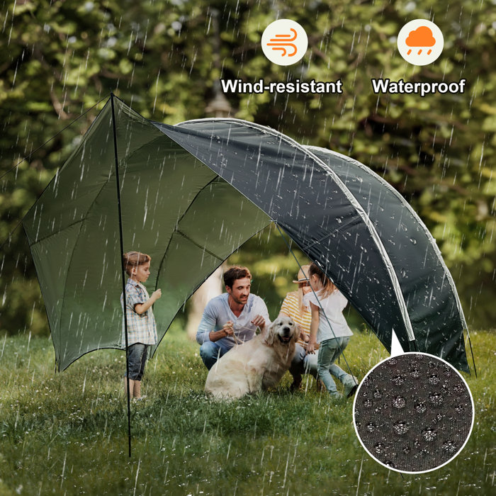 Poloma Auto Canopy Camper Trailer Sun Shade for Camping Car Awning Sun ...