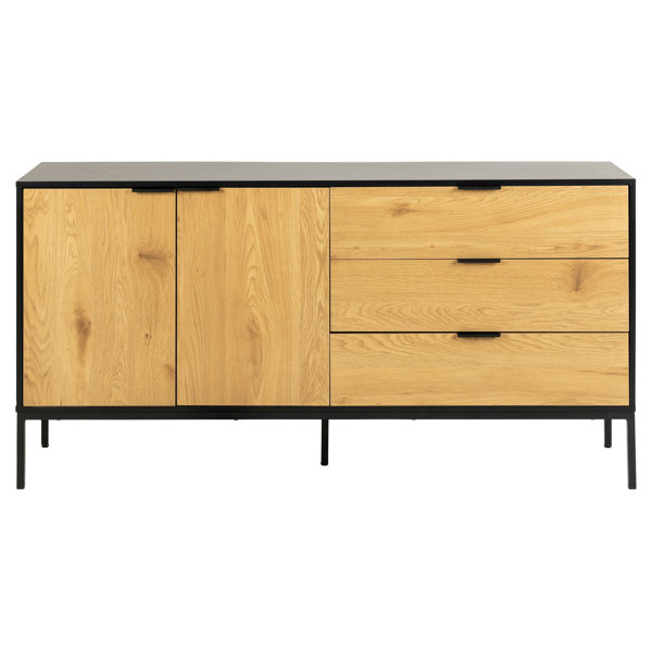 17 Stories Idah 40 Cm 3 Drawer Sideboard | Wayfair.co.uk