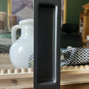 JUBEST Sliding Door Handle Flat Flush Closet Cabinet & Drawer Door Pull ...