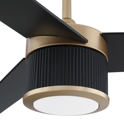Orren Ellis 52" Munz 3 - Blade LED Standard Ceiling Fan with Remote ...