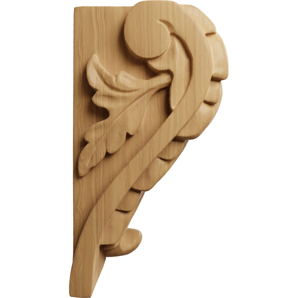 Ekena Millwork Large Acanthus Leaf Block Corbel | Wayfair