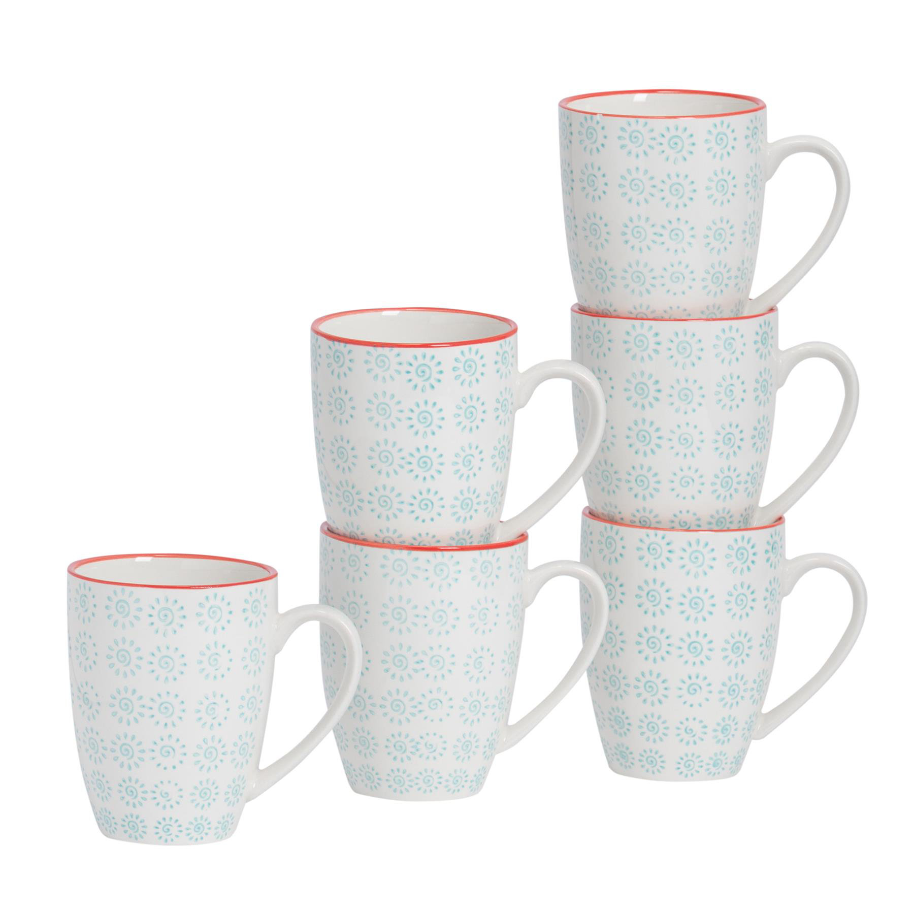 Nicola Spring - Nicola Spring - Hand-Printed Mug - 330ml | Wayfair.co.uk