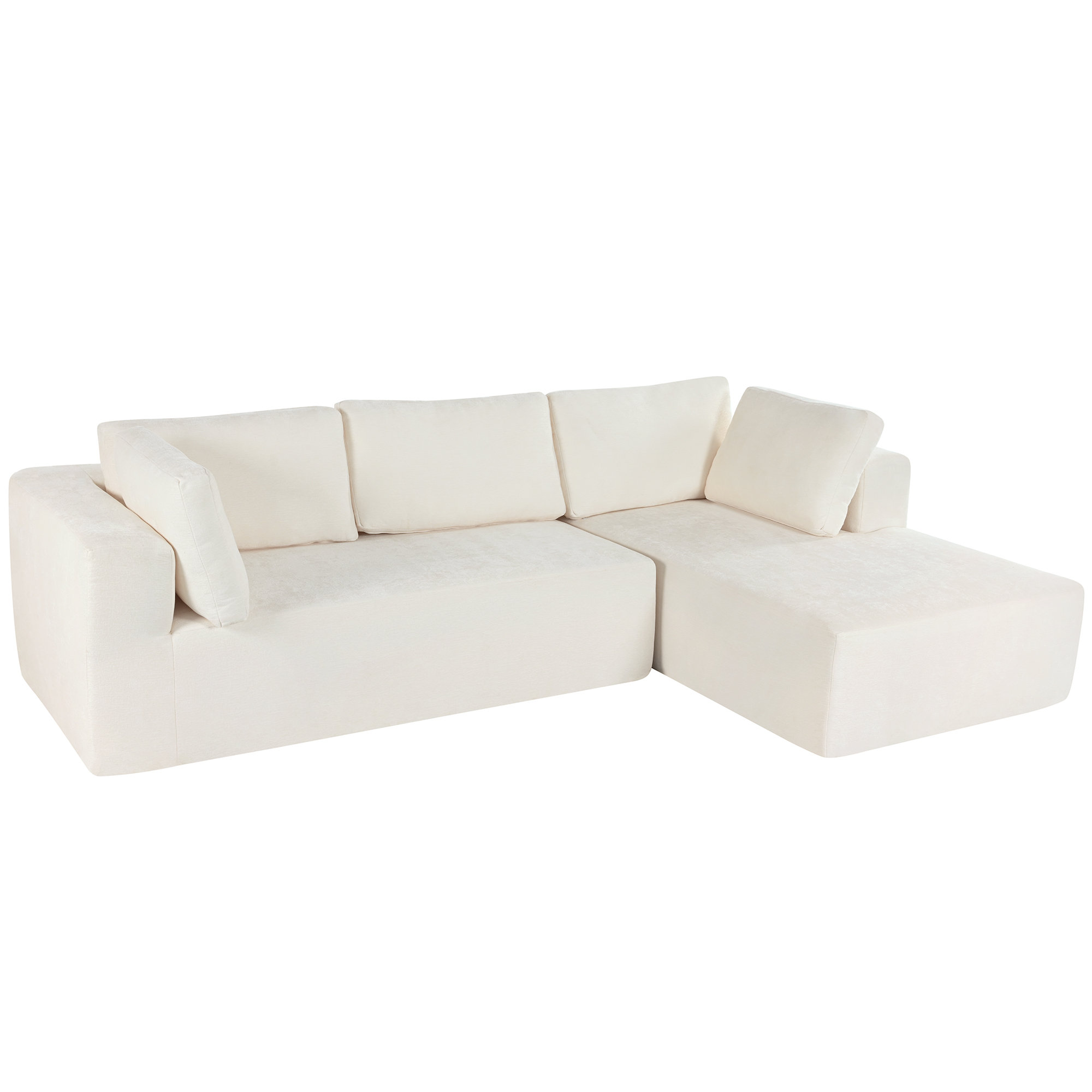 Orren Ellis Versatile U-style Modern Large Modular Sectional Sofa For ...