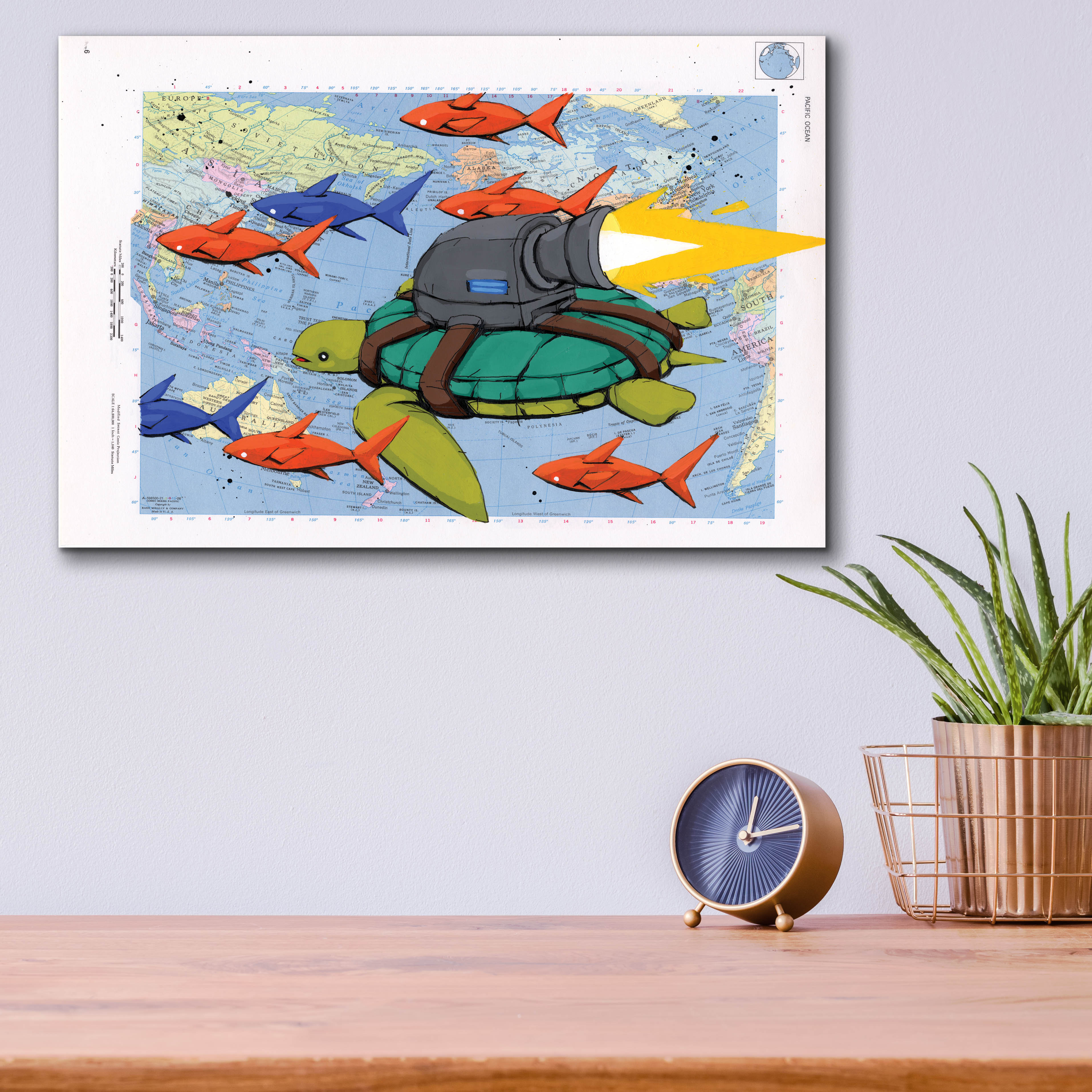 Epic Art 'Making Good Time' by Ric Stultz, Acrylic Glass Wall Art | Wayfair