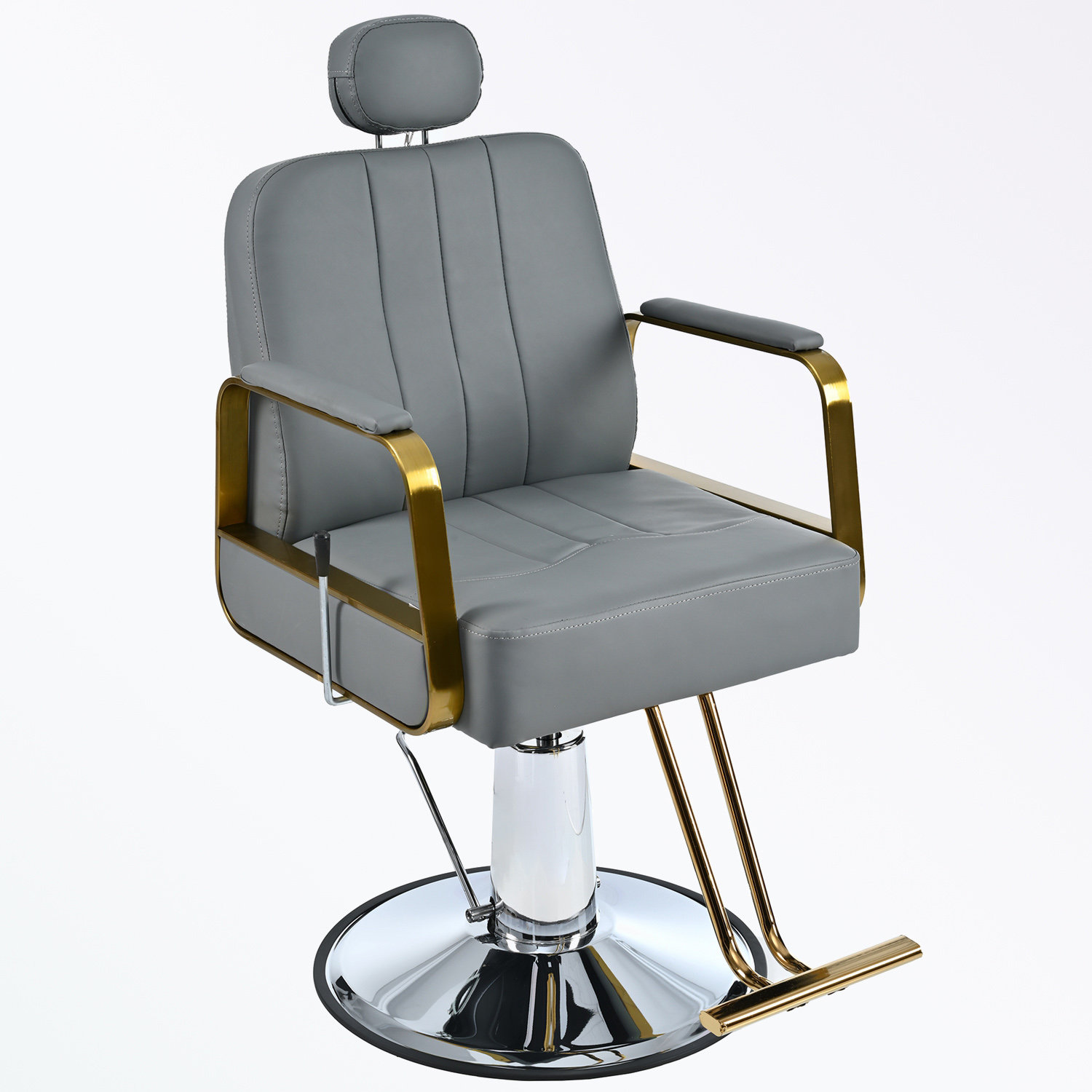 Hokku Designs Swivel Reclining Chair with sturdy base and metal ...
