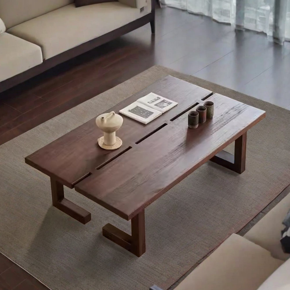 jessica Minimalist Household Solid Wood Coffee Table Solid Wood Coffee ...