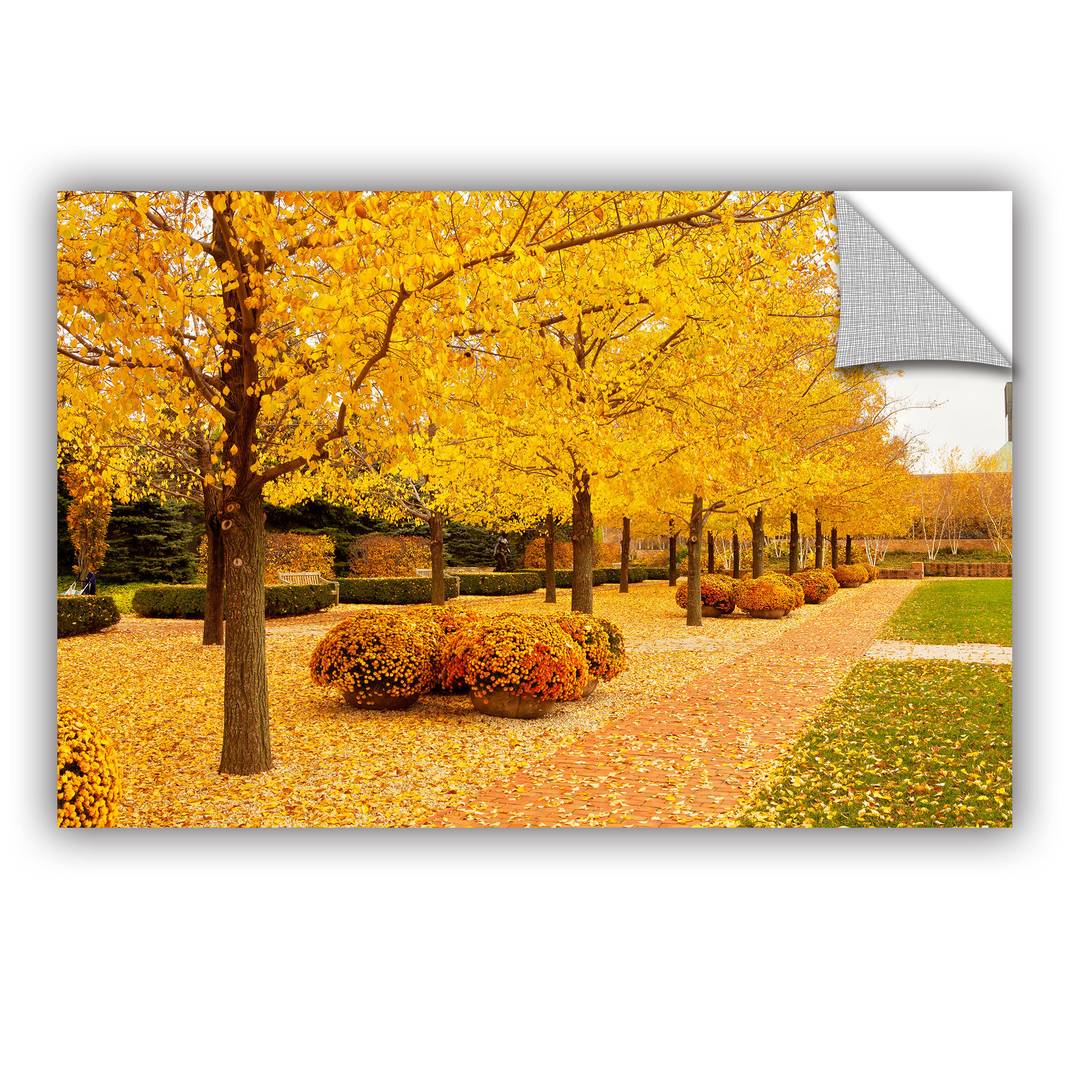 ArtWall Fall Walkway Wall Decal - Wayfair Canada