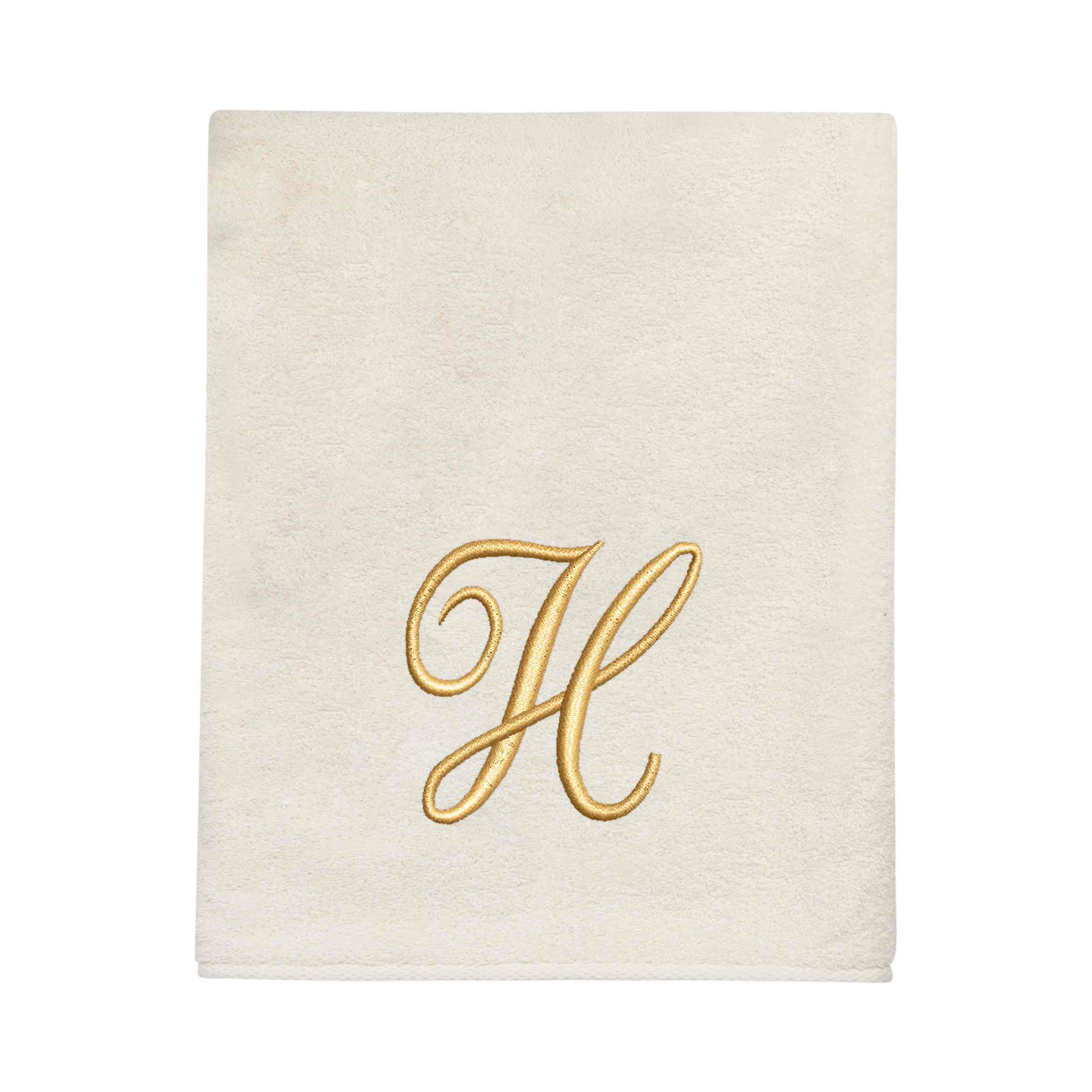 Winston Porter Zakaryan Bath Towel Letter H | Wayfair