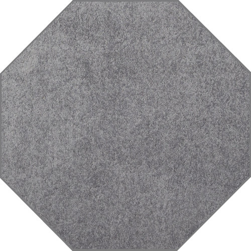Ebern Designs Solid Color Octagon Shape Area Rugs Grey Octagon | Wayfair