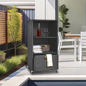 Patio Novagarden Outdoor Towel Rack For Pool Outdoor Pool Towel Storage ...