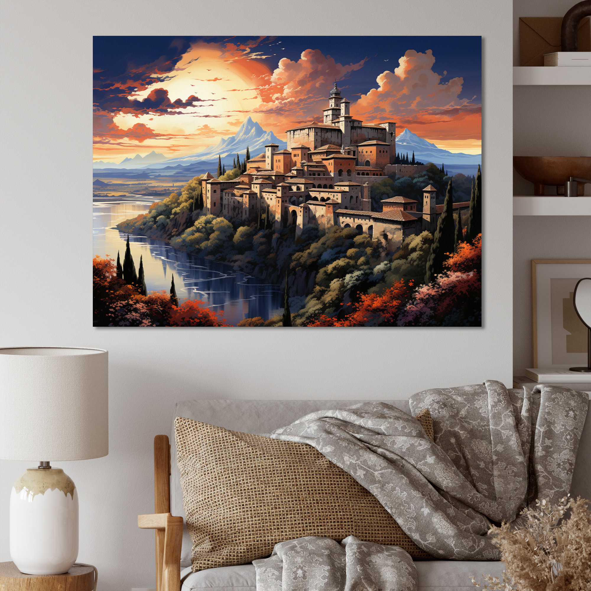 Winston Porter Spain Alhambra Palace In Granadain - Architecture Wall ...