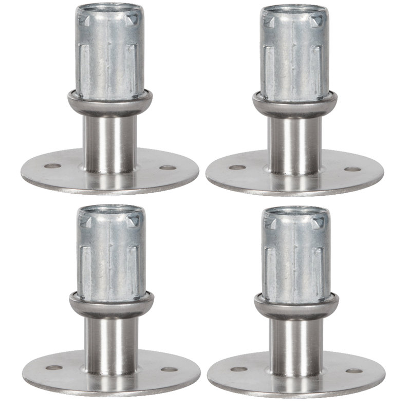 Amgood Adjustable Stainless Steel Flanged Foot . Flange For Stainless ...