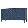 Winston Porter Elegant Sideboard Featuring Sophisticated Wavy Pattern ...