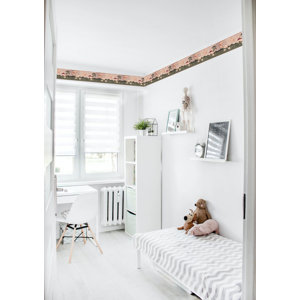 August Grove® Kamarri 15' L x 9.25" W Wallpaper Border | Wayfair