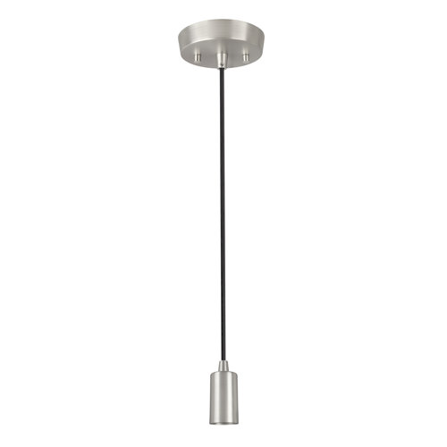 Aspen Creative Corporation One-Light Hanging Socket Fixture Lamp Base ...