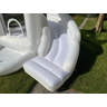 Connsann White Bounce House With Slide & Ball Pit Wizard Bouncy Castle ...