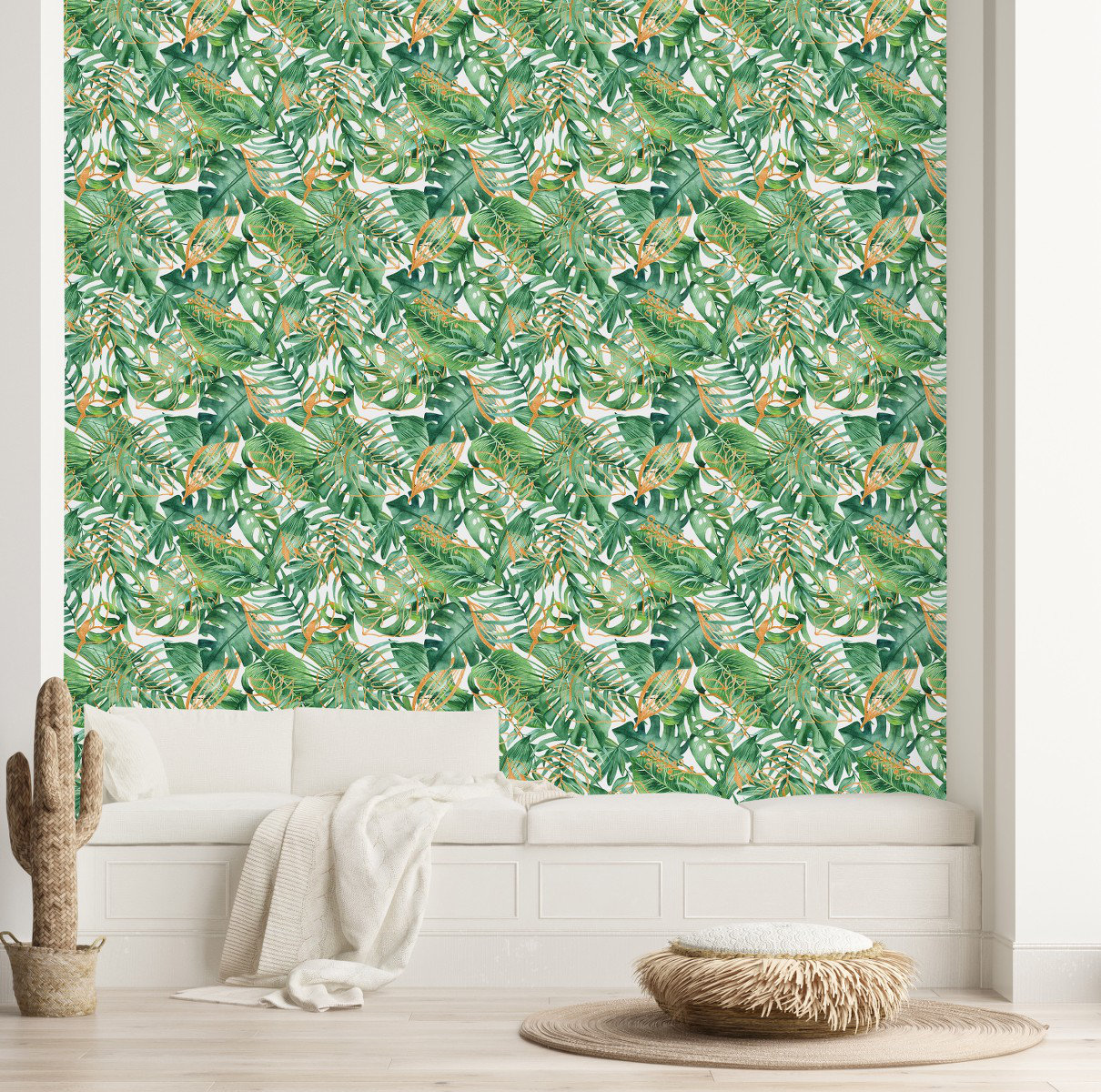 Bayou Breeze Arlow 10.4' L x 25" W Peel and Stick Wallpaper Panel | Wayfair