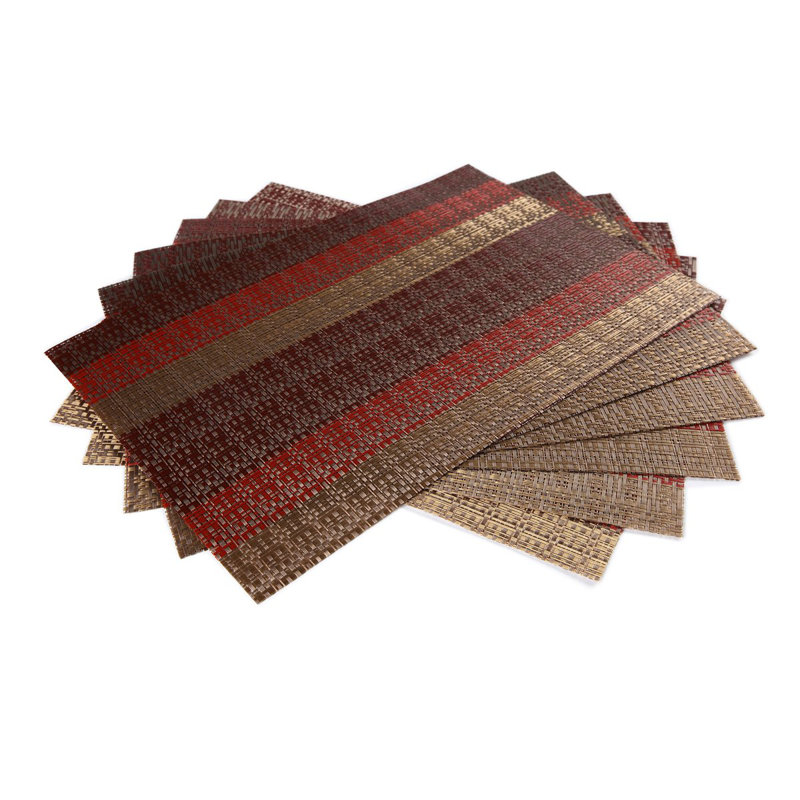 PET SUPPLY PLUS INC Placemats , Red Vinyl Placemat For Dining Table ...