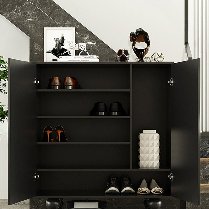 DICIXA Chinese Style Shoe Cabinet 17 Pair Shoe Storage Cabinet | Wayfair