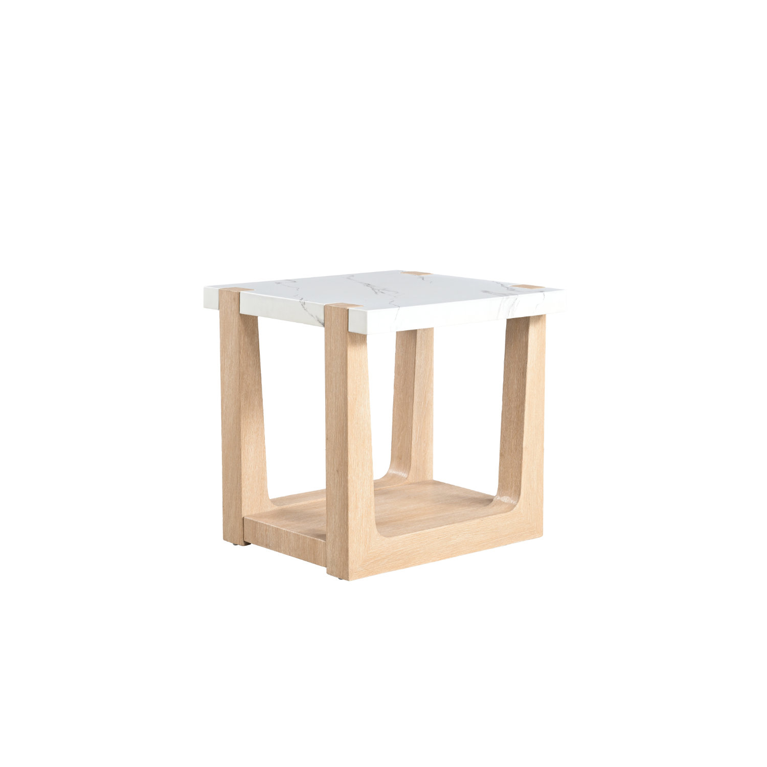 Everly Quinn Modern Contemporary 24" Square End Table, Side Table ...