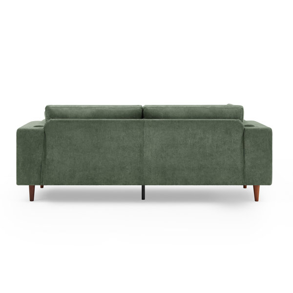 Latitude Run® Kraz MINIMORE Modern Style 85'' Square Arm Sofa & Reviews ...