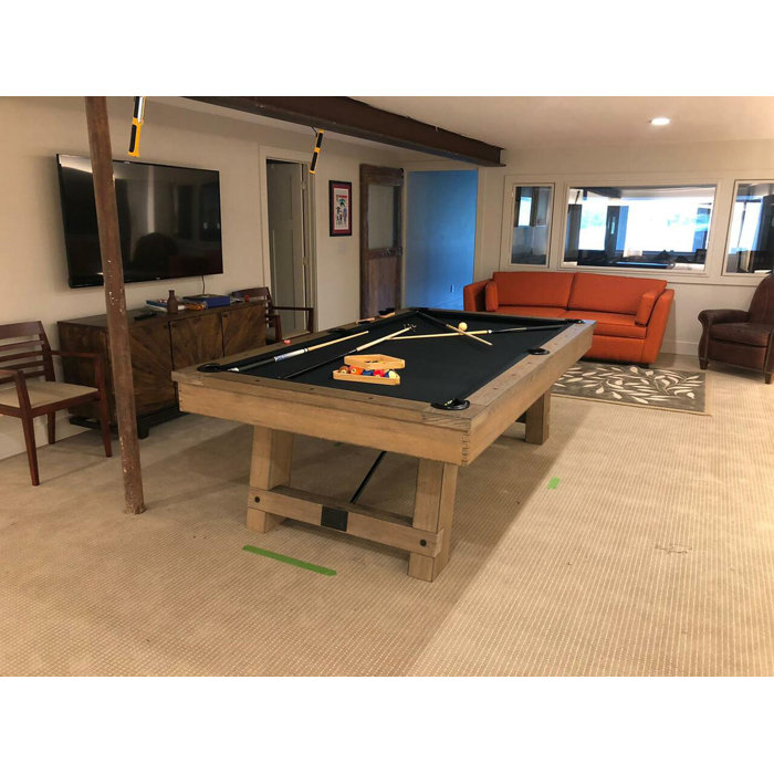 Plank & Hide Isaac Slate Pool Table with Professional Installation ...