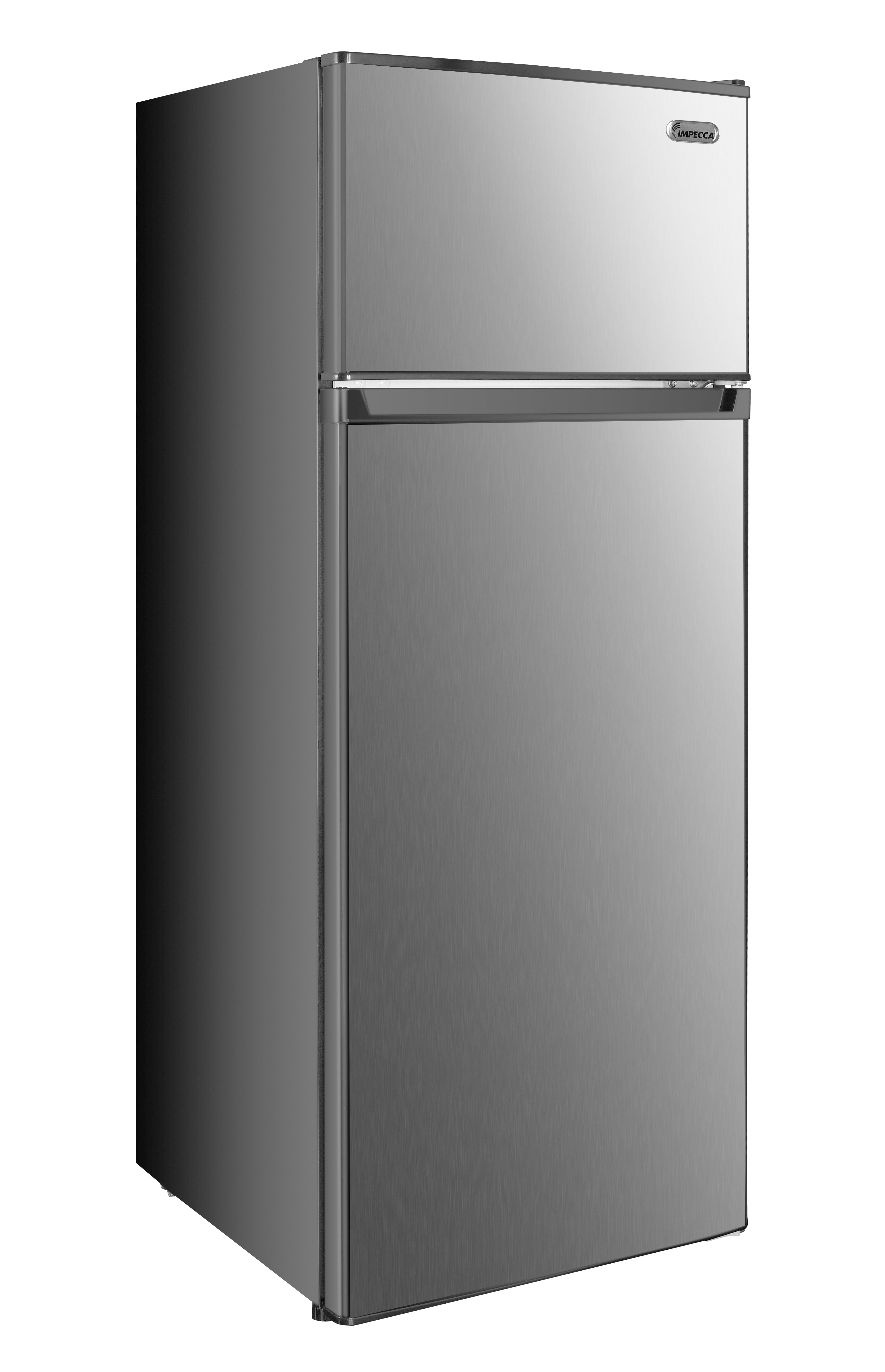 Impecca USA 22" Counter Depth 7.3 Cubic Feet Top Freezer Refrigerator ...