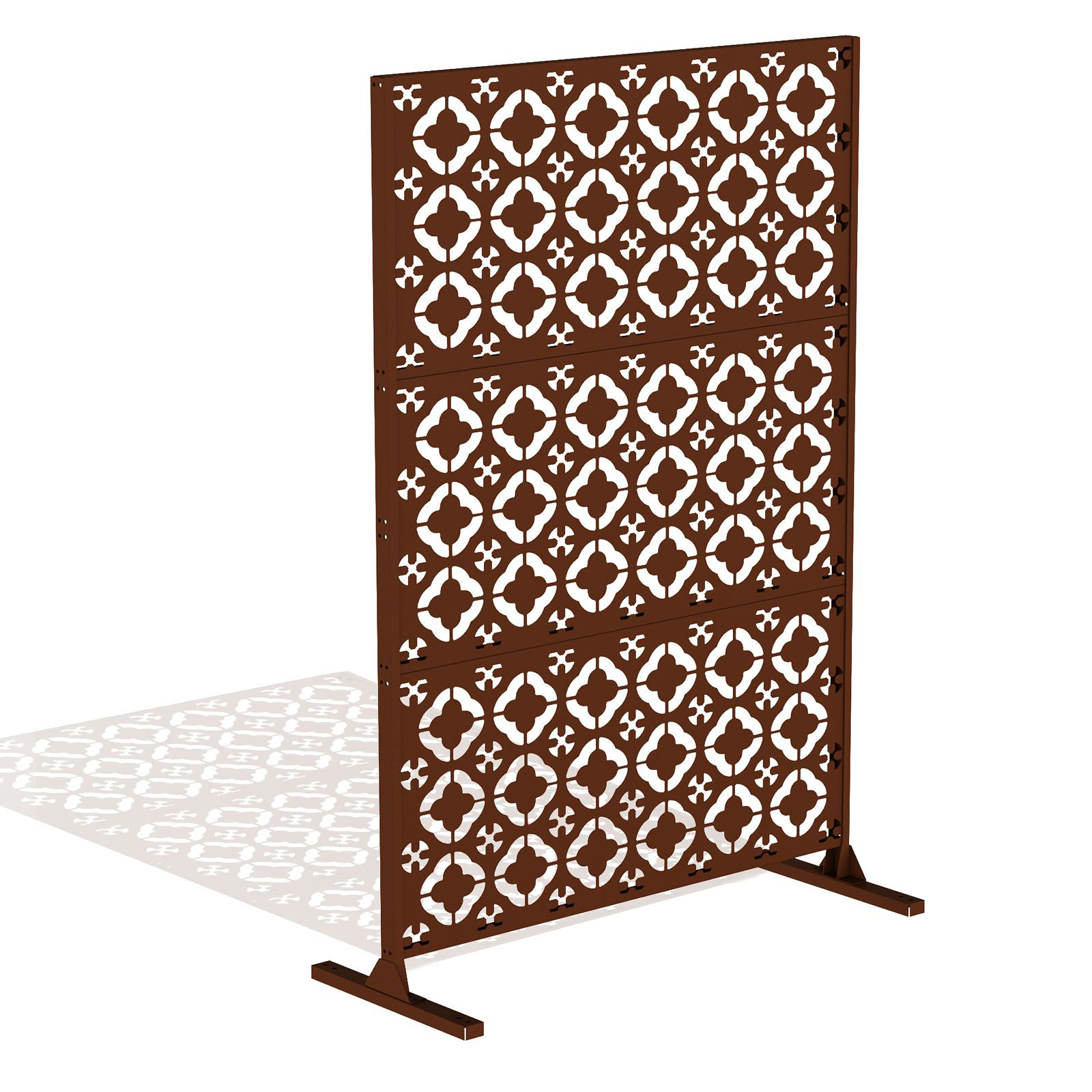 outdoor privacy screen 6 ft. H x 4 ft. W Metal Privacy Screen | Wayfair