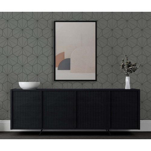 Mercury Row® Vicente Geometric Roll | Wayfair