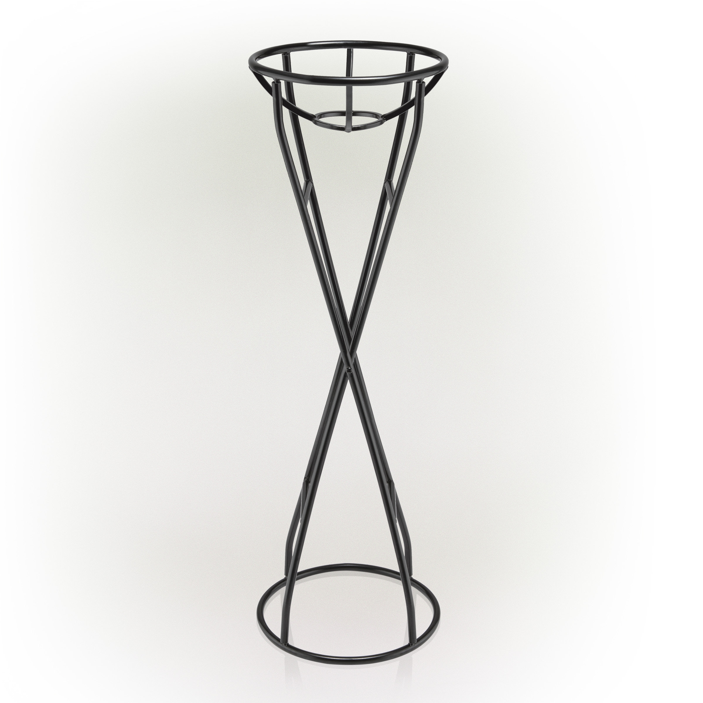 17 Stories Taro Metal Gazing Ball Stand & Reviews | Wayfair