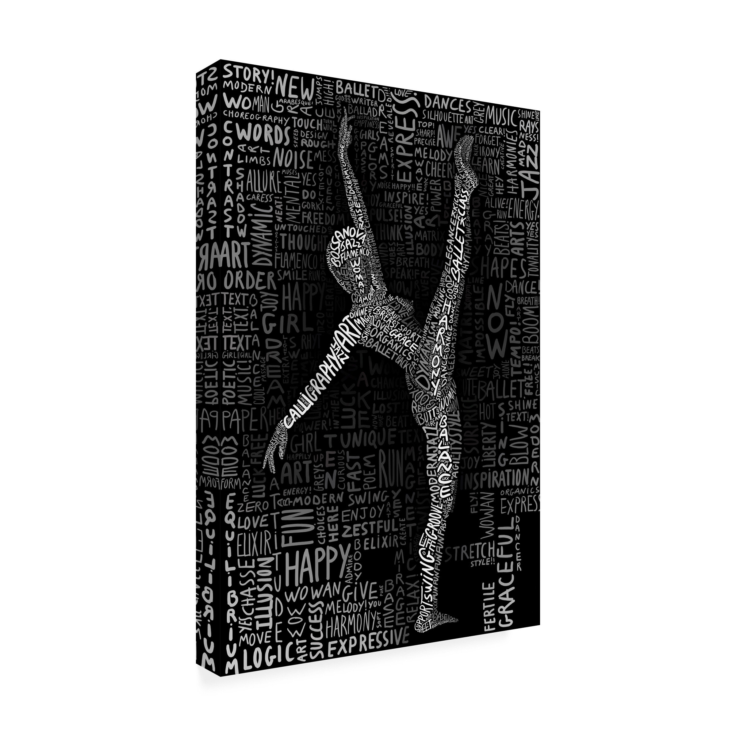 Trinx Dancer by Ben Heine - Wrapped Canvas Graphic Art | Wayfair