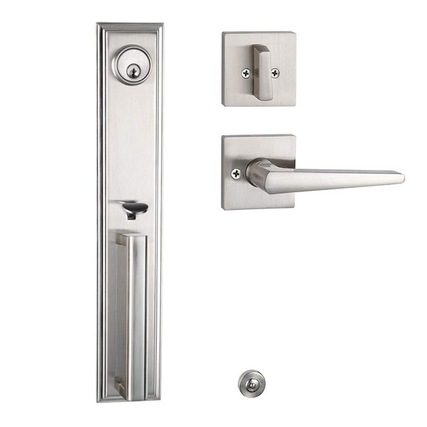 NEWBANG Deadbolt And Door Lock Handleset Single Cylinder Handle Set ...