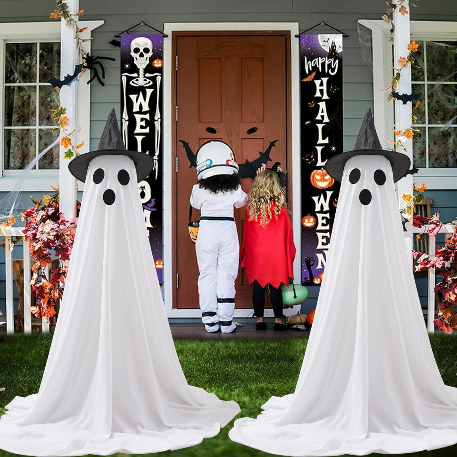 The Holiday Aisle® Halloween decoration outdoor indoor, ghost ...