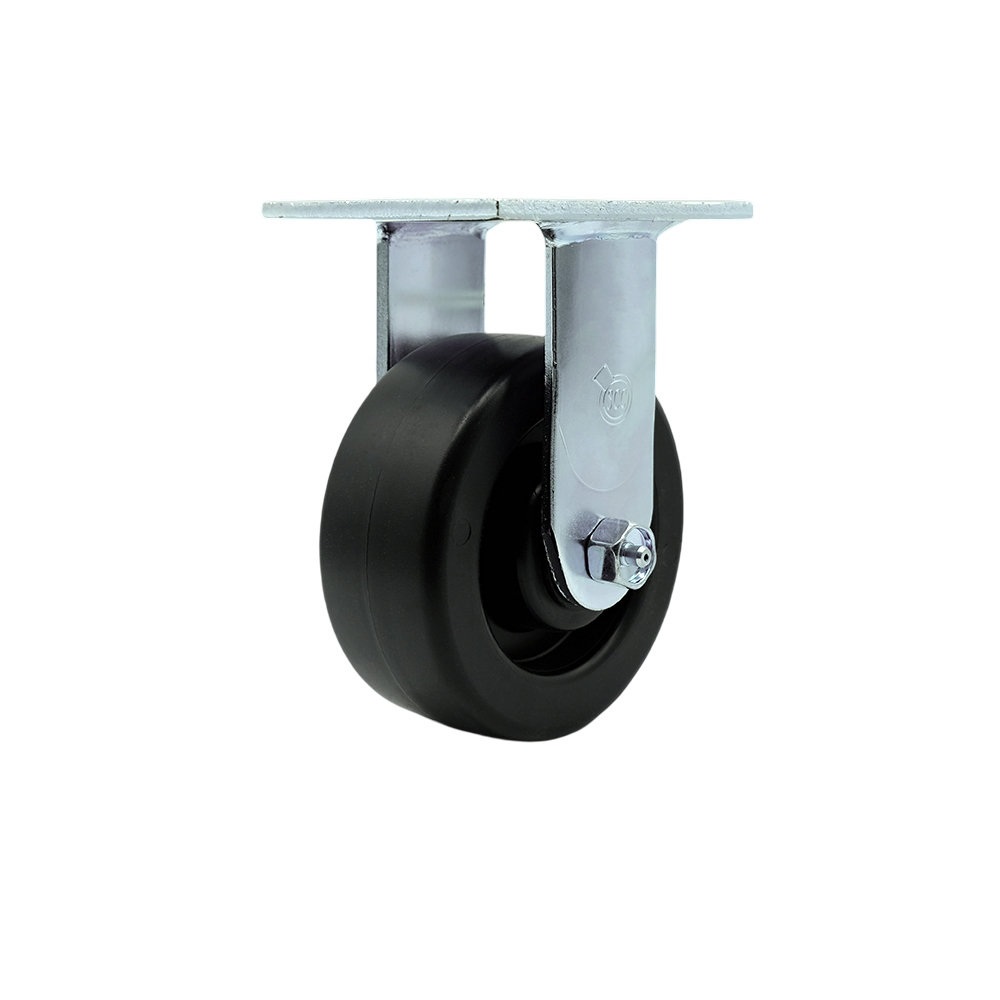 Service Caster Polyolefin Wheel Rigid Caster with Ball Bearing | Wayfair