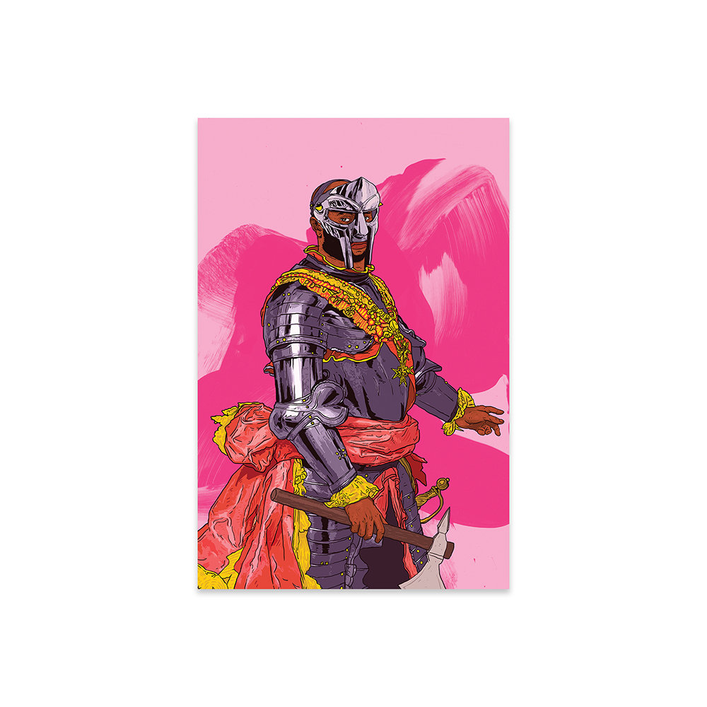 Bungalow Rose King MF Doom On Plastic / Acrylic by Nick Cocozza ...