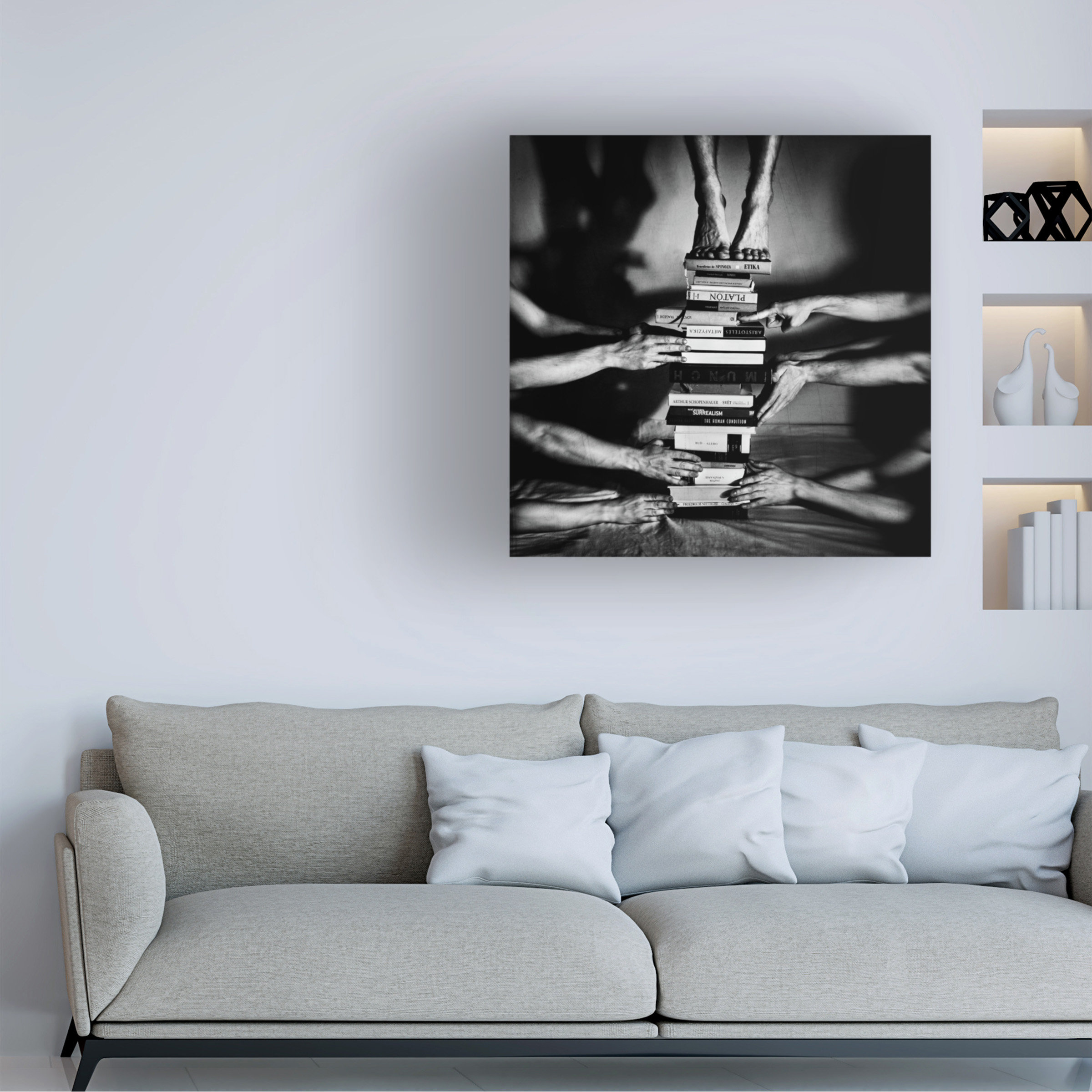 Ebern Designs Ondrej Cechvala On The Nature Of Human Society Canvas Art ...