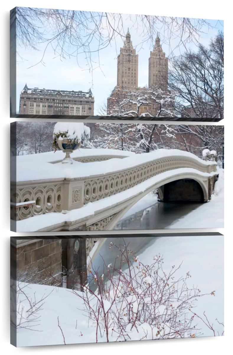 Ebern Designs Snowy Bow Bridge | Wayfair