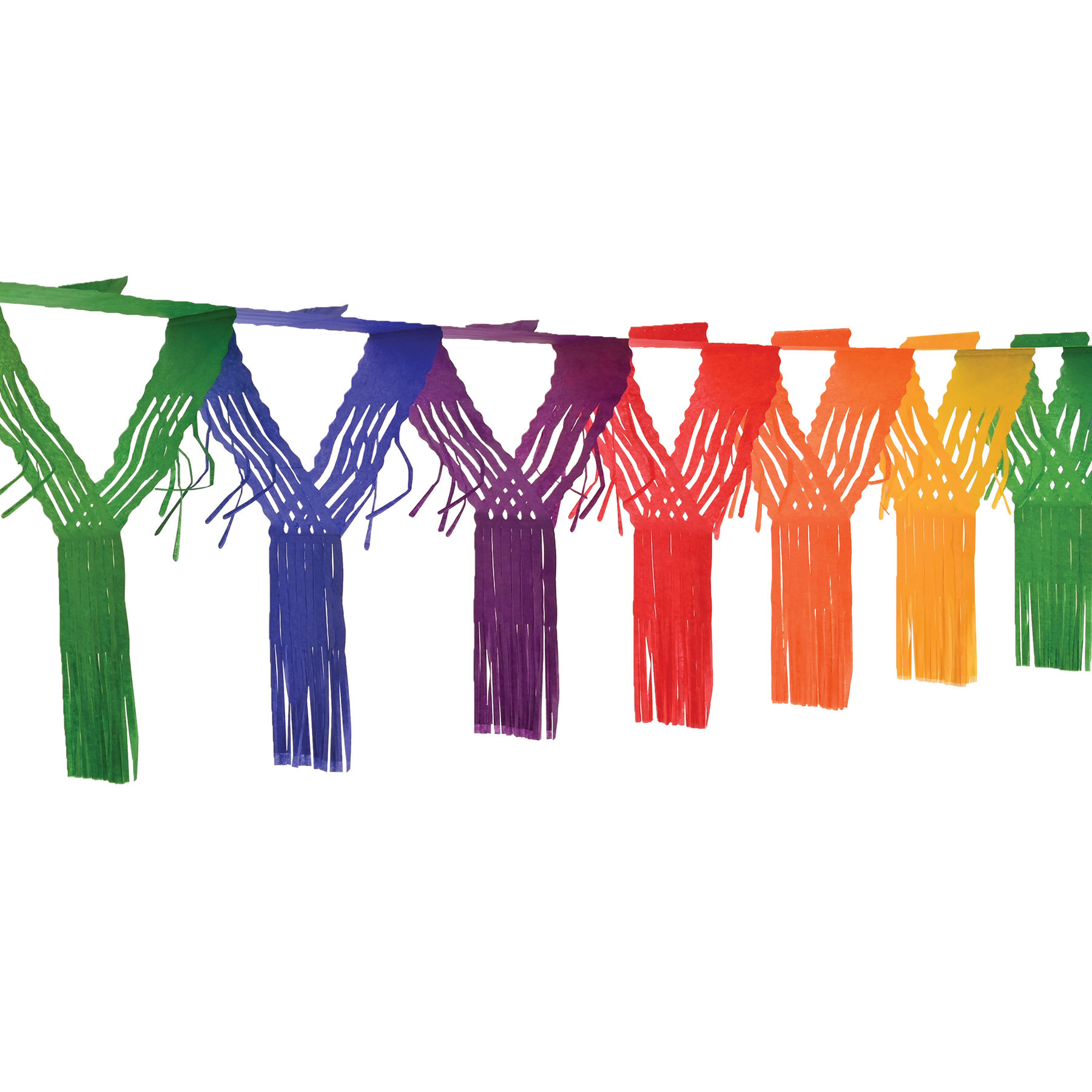 The Party Aisle™ Drop Fringe Garland - Pack of 12 - Wayfair Canada