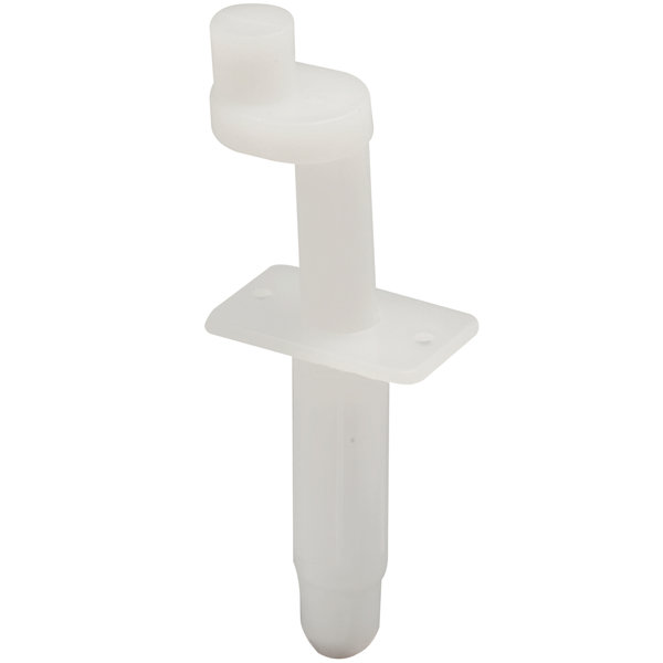 Prime-Line Bi-Fold Door Top Pivot, 3/8 in. Offset Pivot, Nylon, White ...