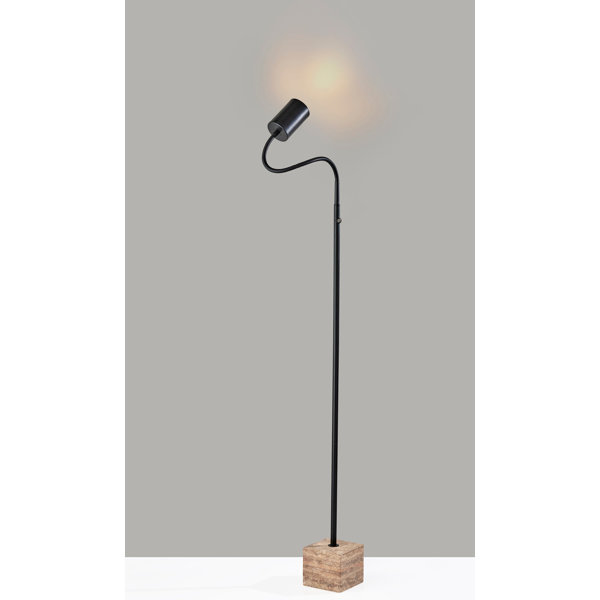 AllModern Calisto 59'' Black Task/Reading Floor Lamp & Reviews | Wayfair