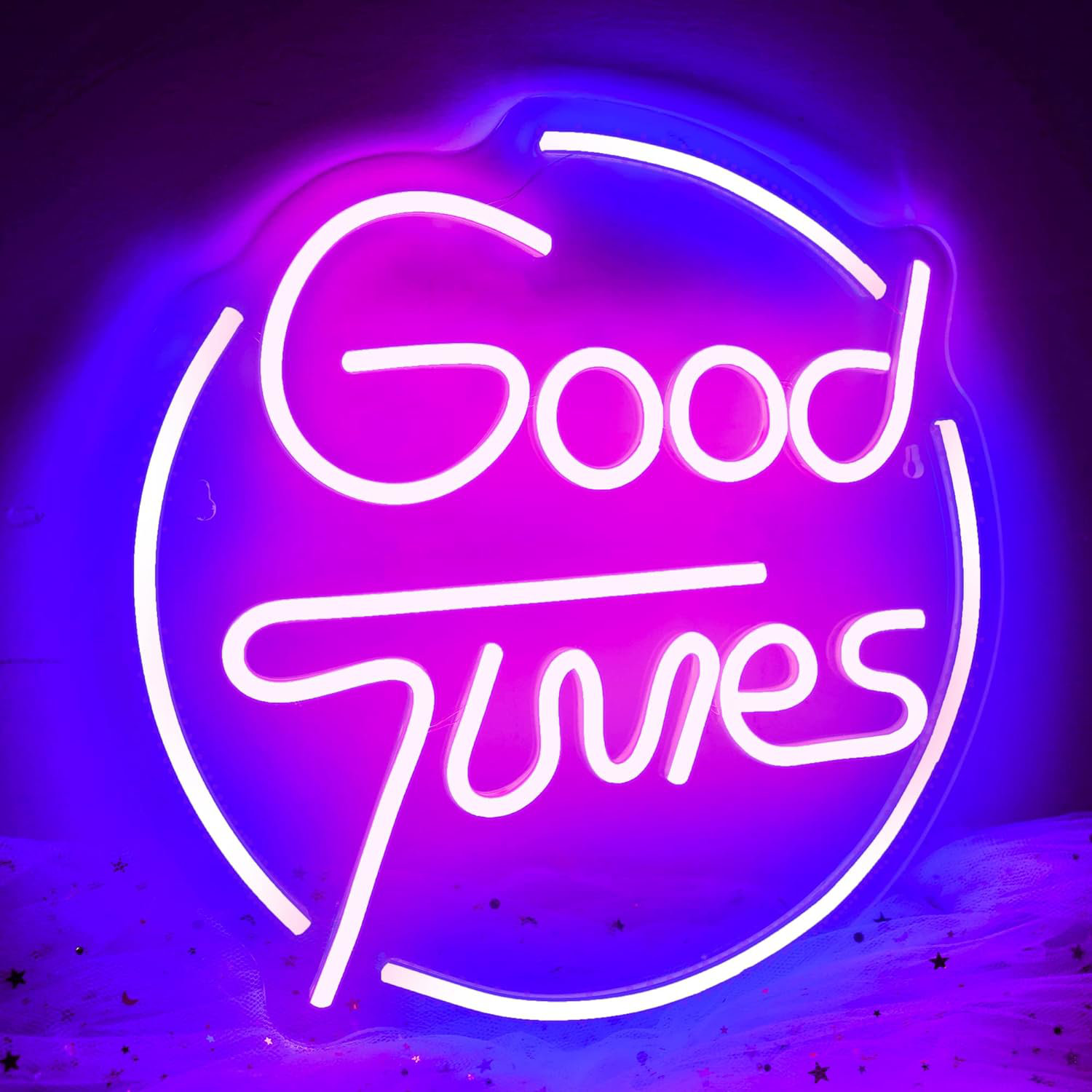HomeAgain LLC Good Times Neon Led Sign | Wayfair